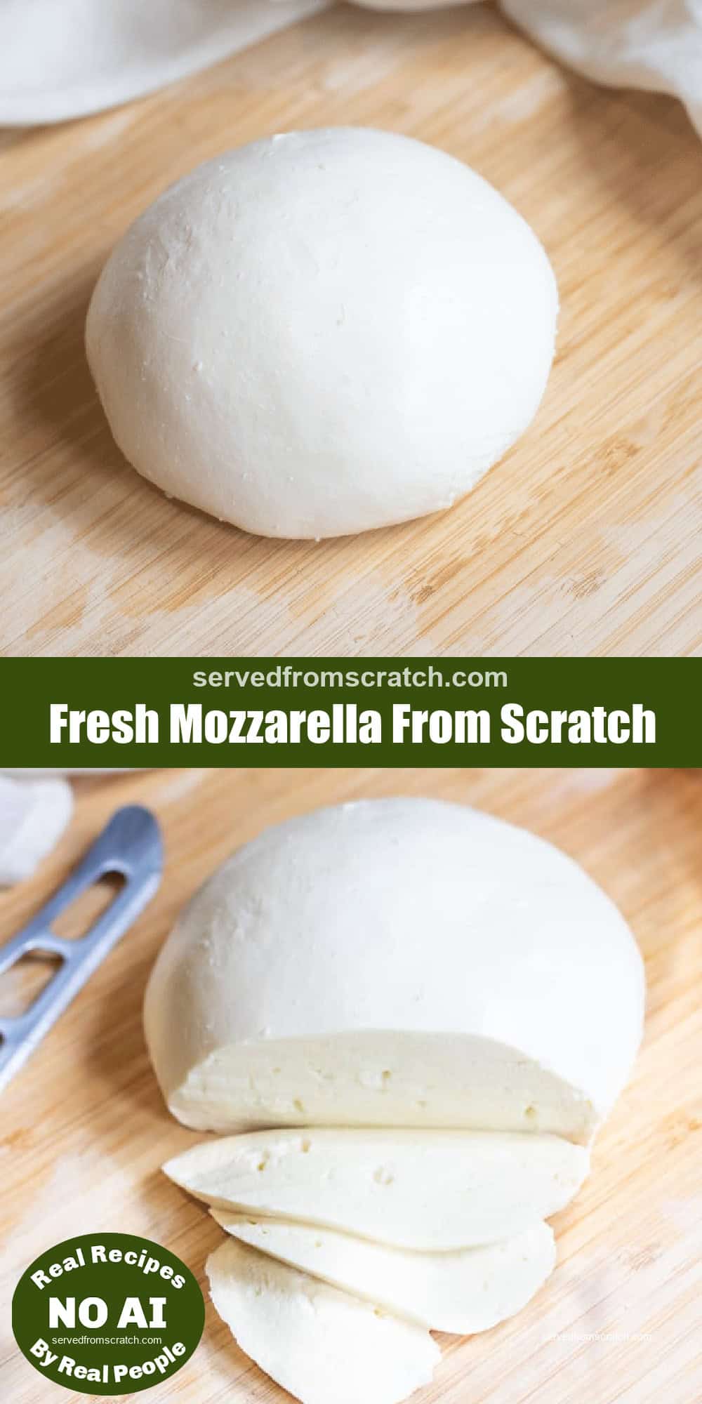 Fresh Mozzarella from Scratch - Served From Scratch