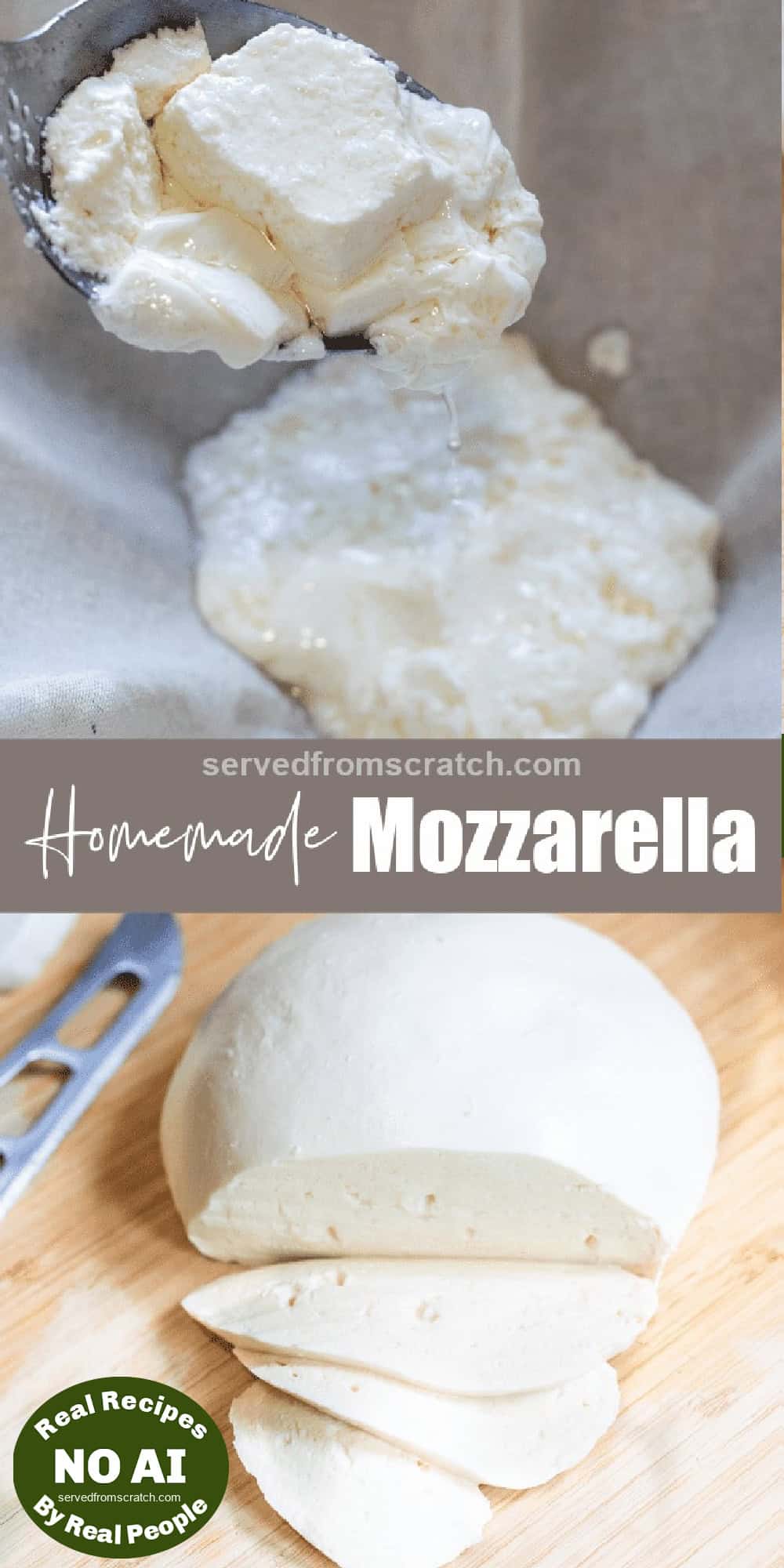 Fresh Mozzarella from Scratch - Served From Scratch