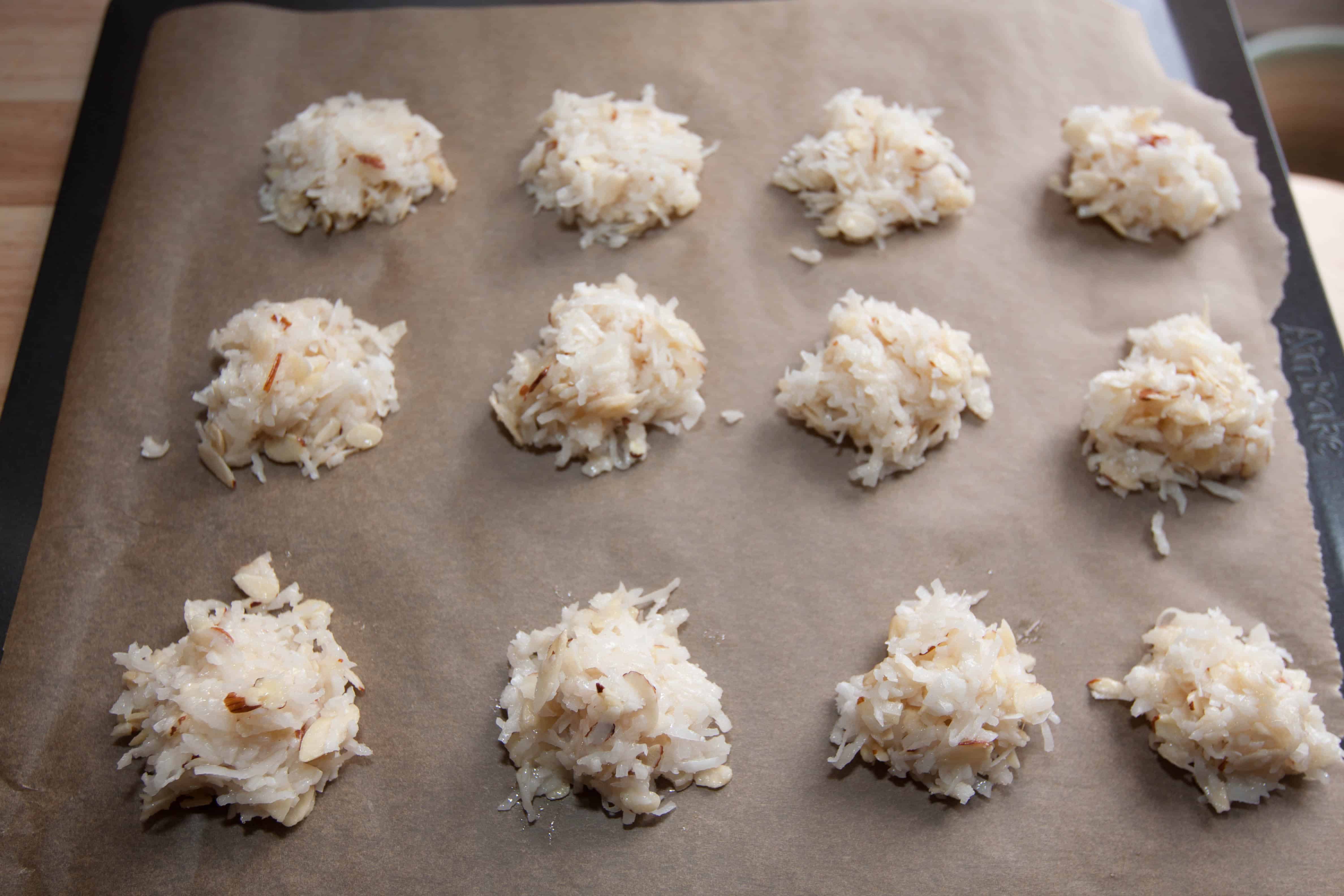Almond Coconut Macaroons - Served From Scratch