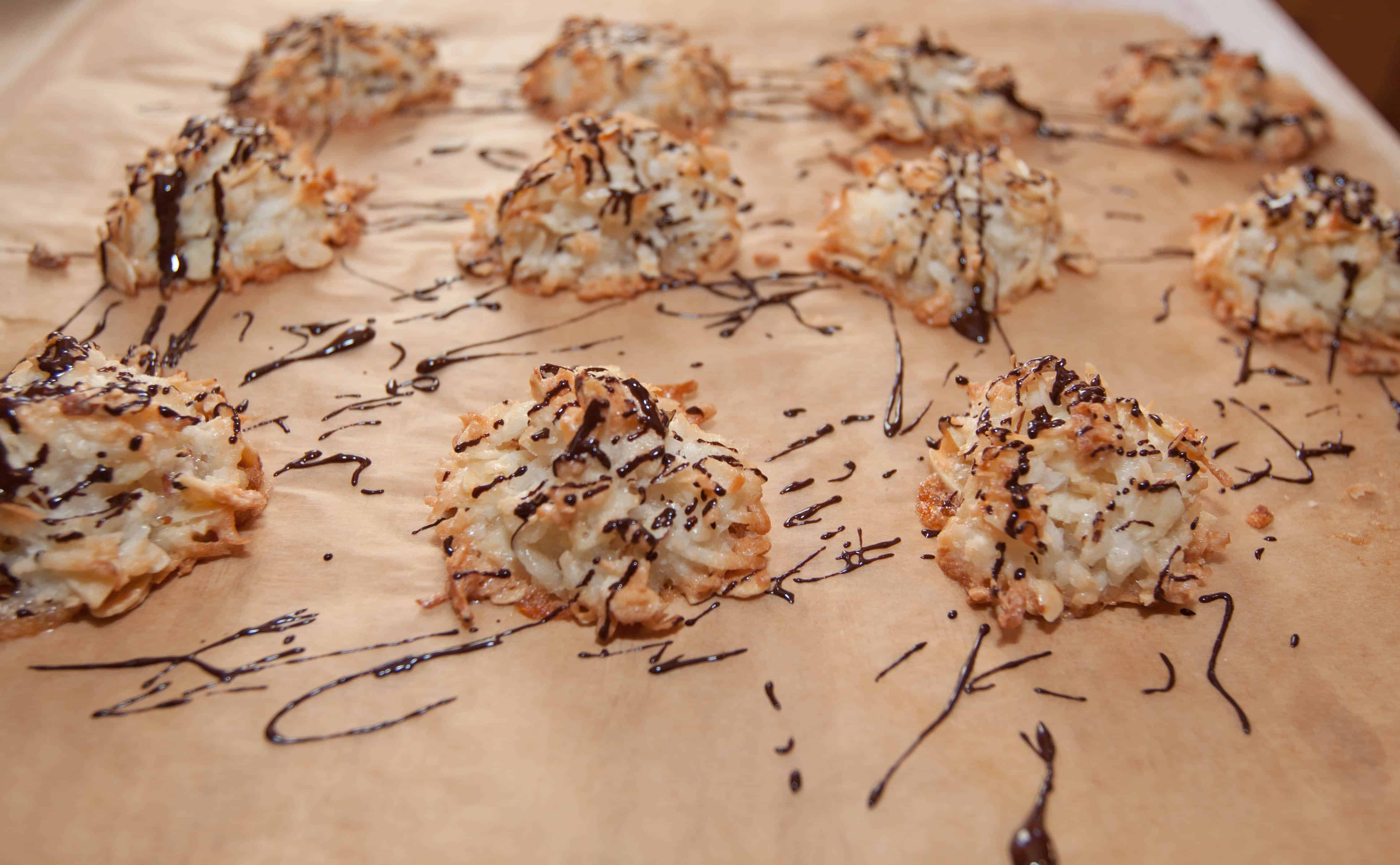 Almond Coconut Macaroons - Served From Scratch