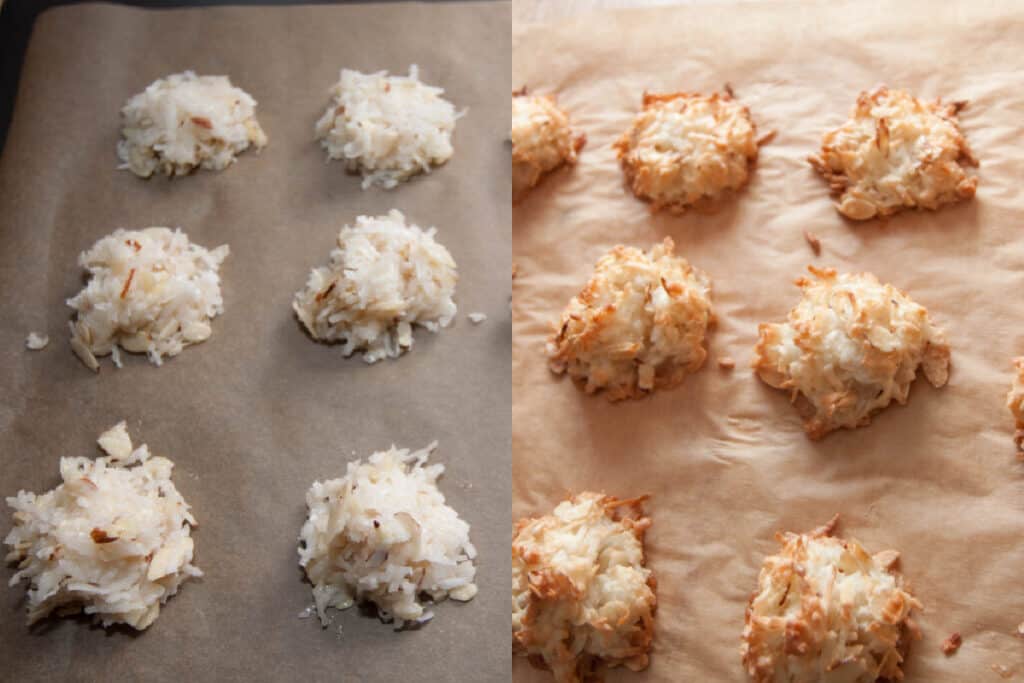 Almond Coconut Macaroons - Served From Scratch