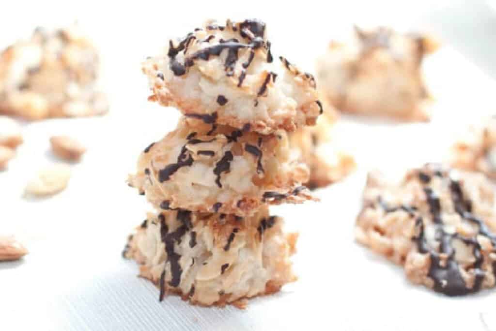 Almond Coconut Macaroons - Served From Scratch