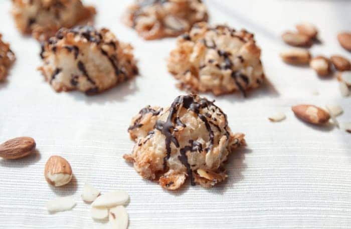 Almond Coconut Macaroons - Served From Scratch