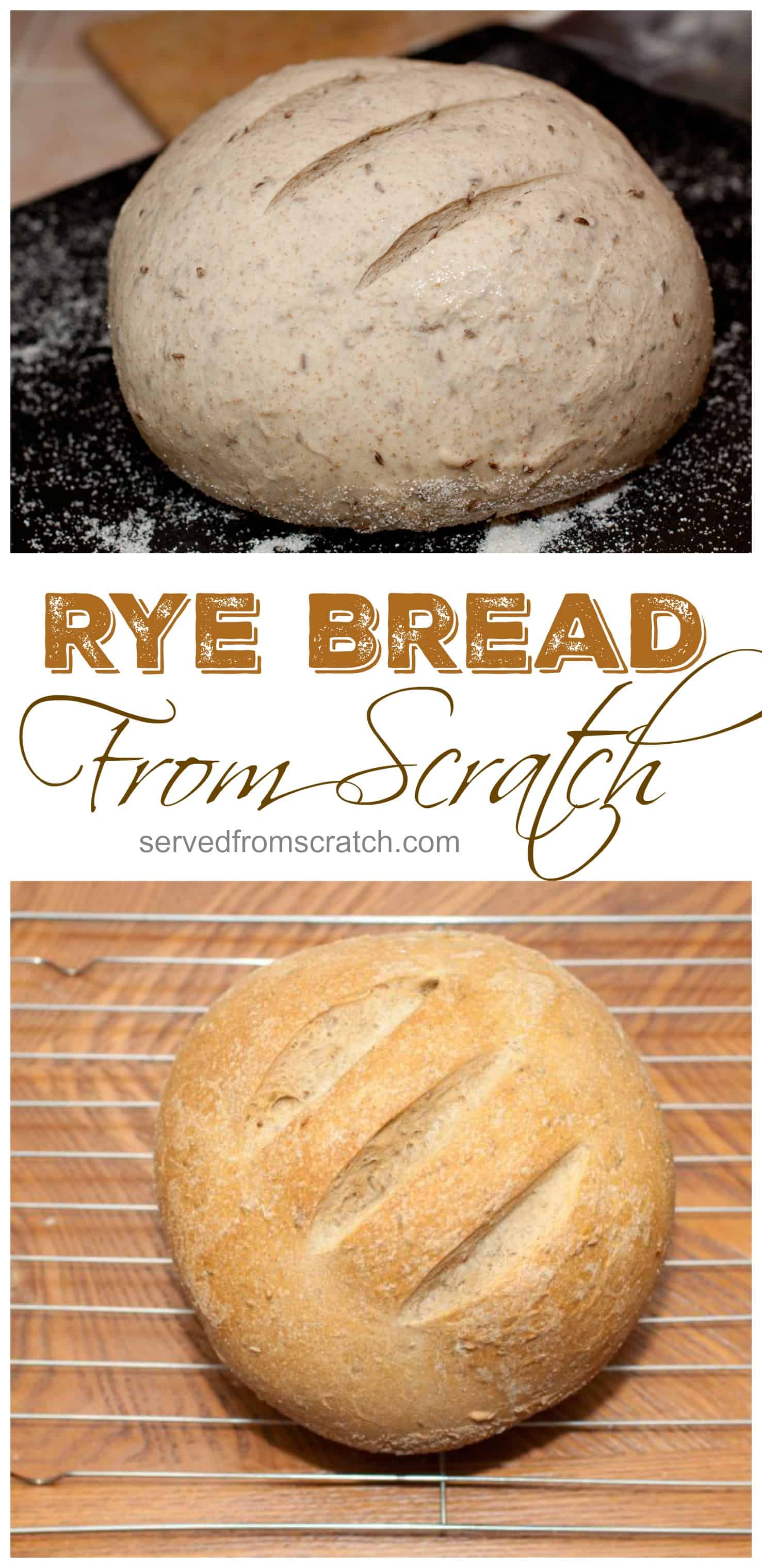 NY Deli Rye Bread - Served From Scratch