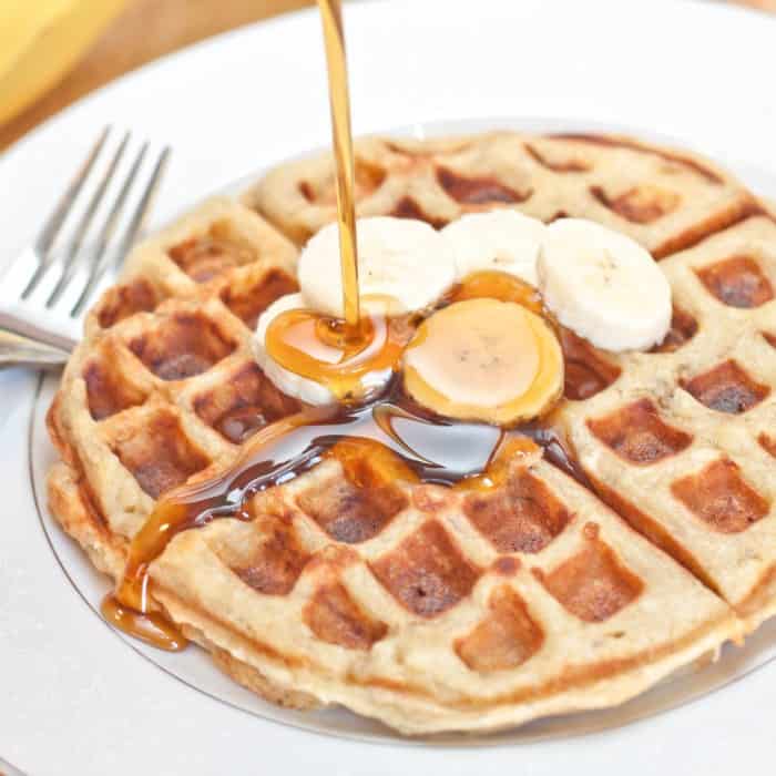 Homemade Banana Waffles - Served From Scratch
