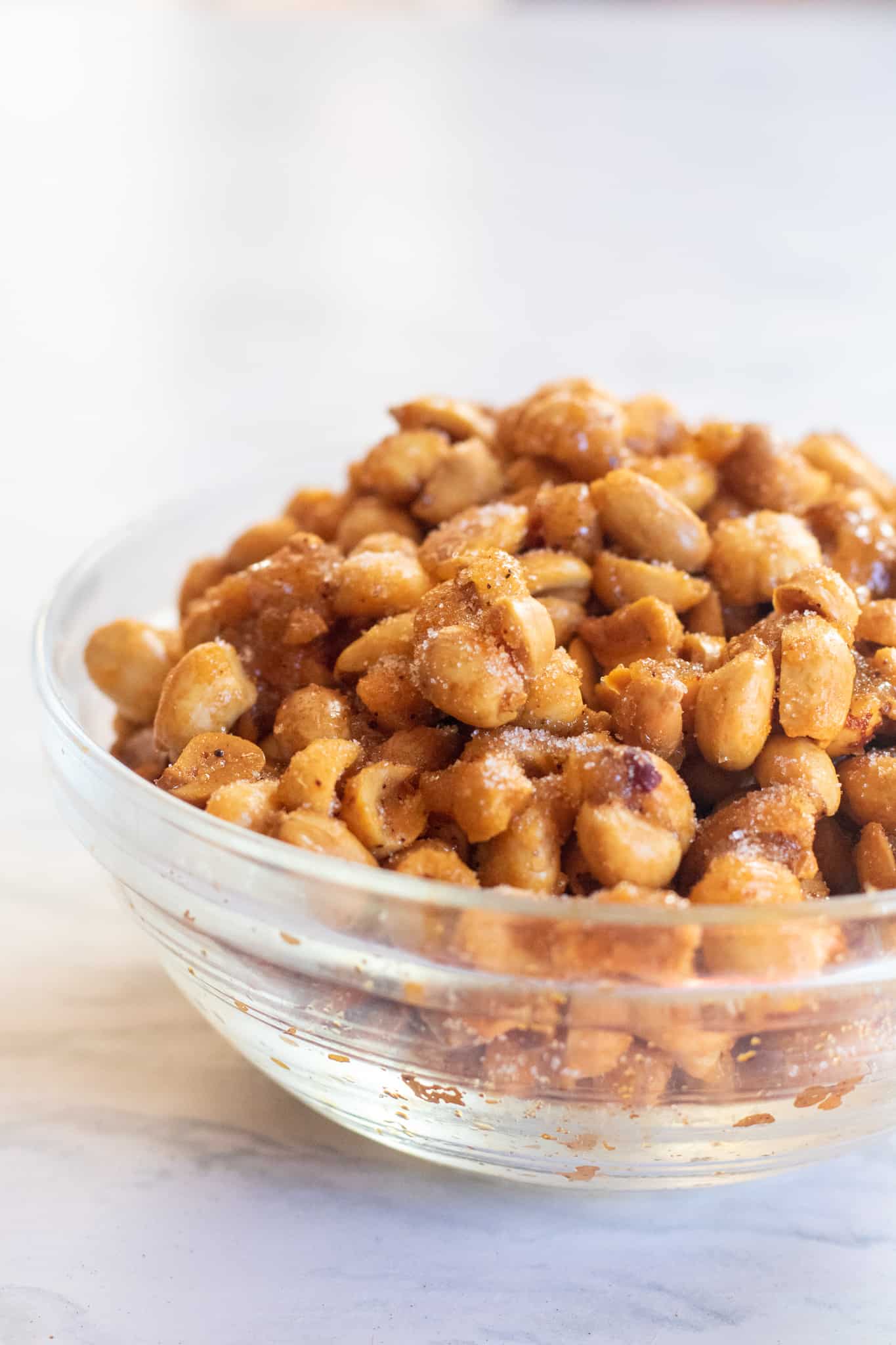 Homemade Honey Roasted Peanuts - Served From Scratch