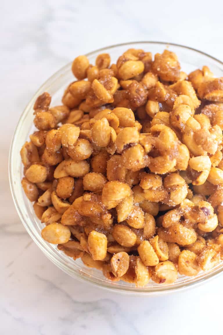 Homemade Honey Roasted Peanuts - Served From Scratch