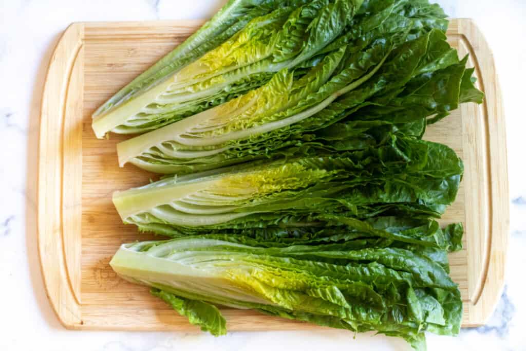 Grilled Romaine - Served From Scratch