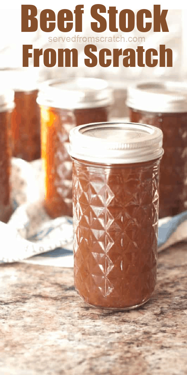 Beef Stock From Scratch - Served From Scratch