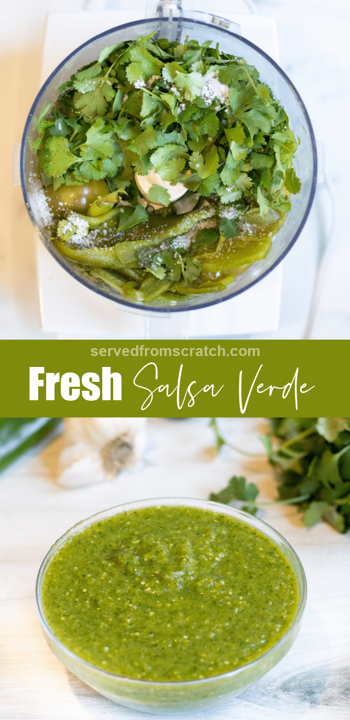 Fresh Salsa Verde - Served From Scratch