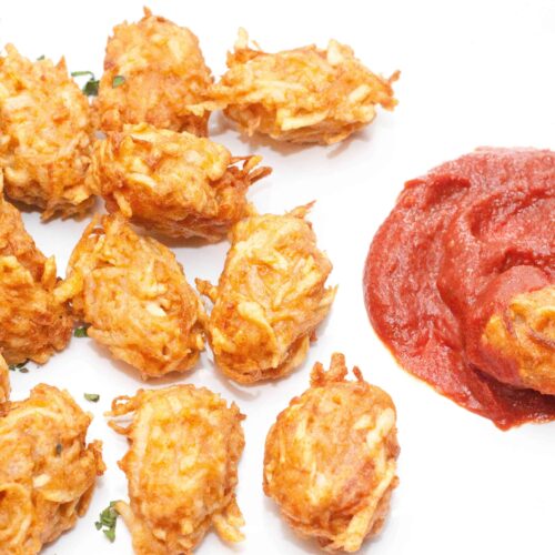 Crispy Tater Tots from Scratch - Served From Scratch