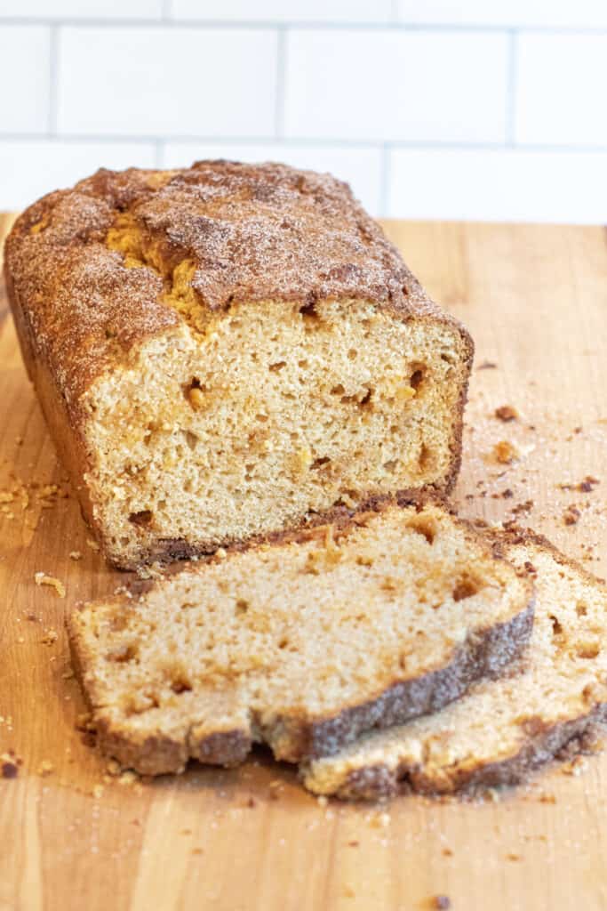 Butterscotch Snickerdoodle Bread - Served From Scratch