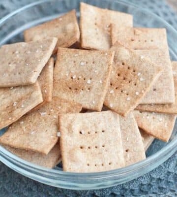 Crackers made From Scratch - Served From Scratch