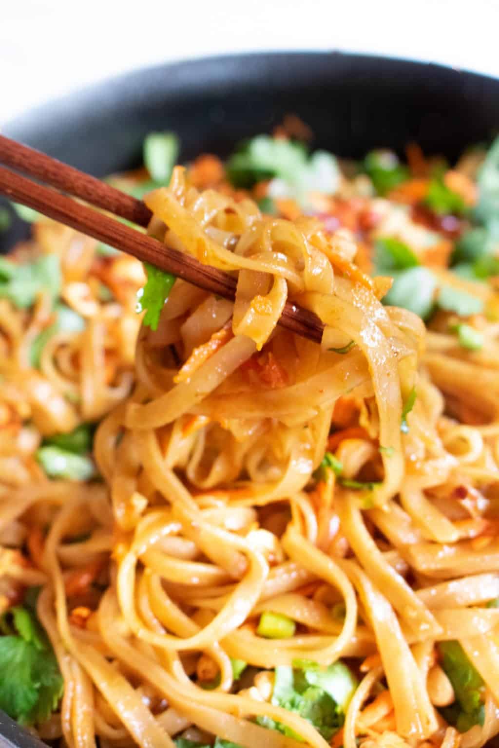 20 Minute Sweet and Spicy Noodles - Served From Scratch