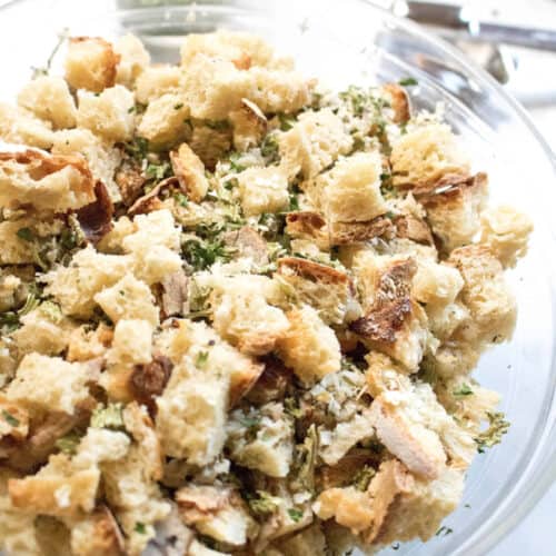 Copycat Boxed Stuffing Mix From Scratch - Served From Scratch