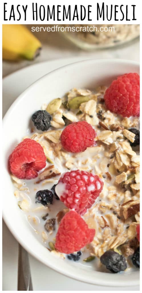 Easy Homemade Muesli - Served From Scratch