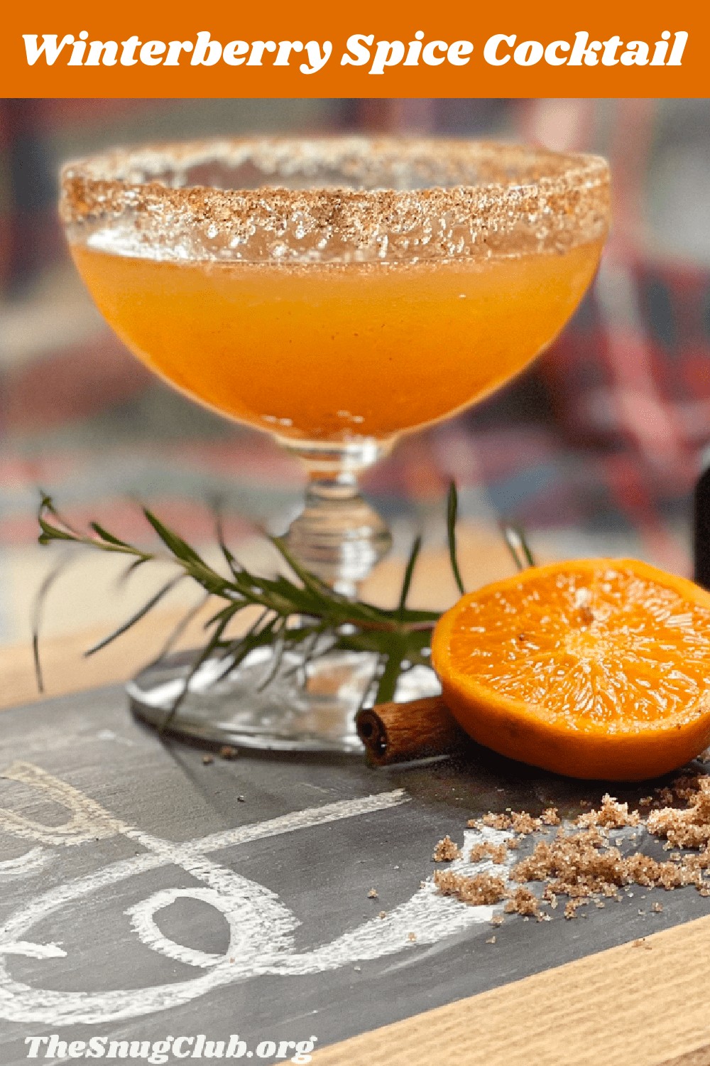 Winterberry Spice Cocktail - Served From Scratch