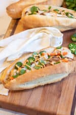 Grilled Chicken Banh Mi - Served From Scratch