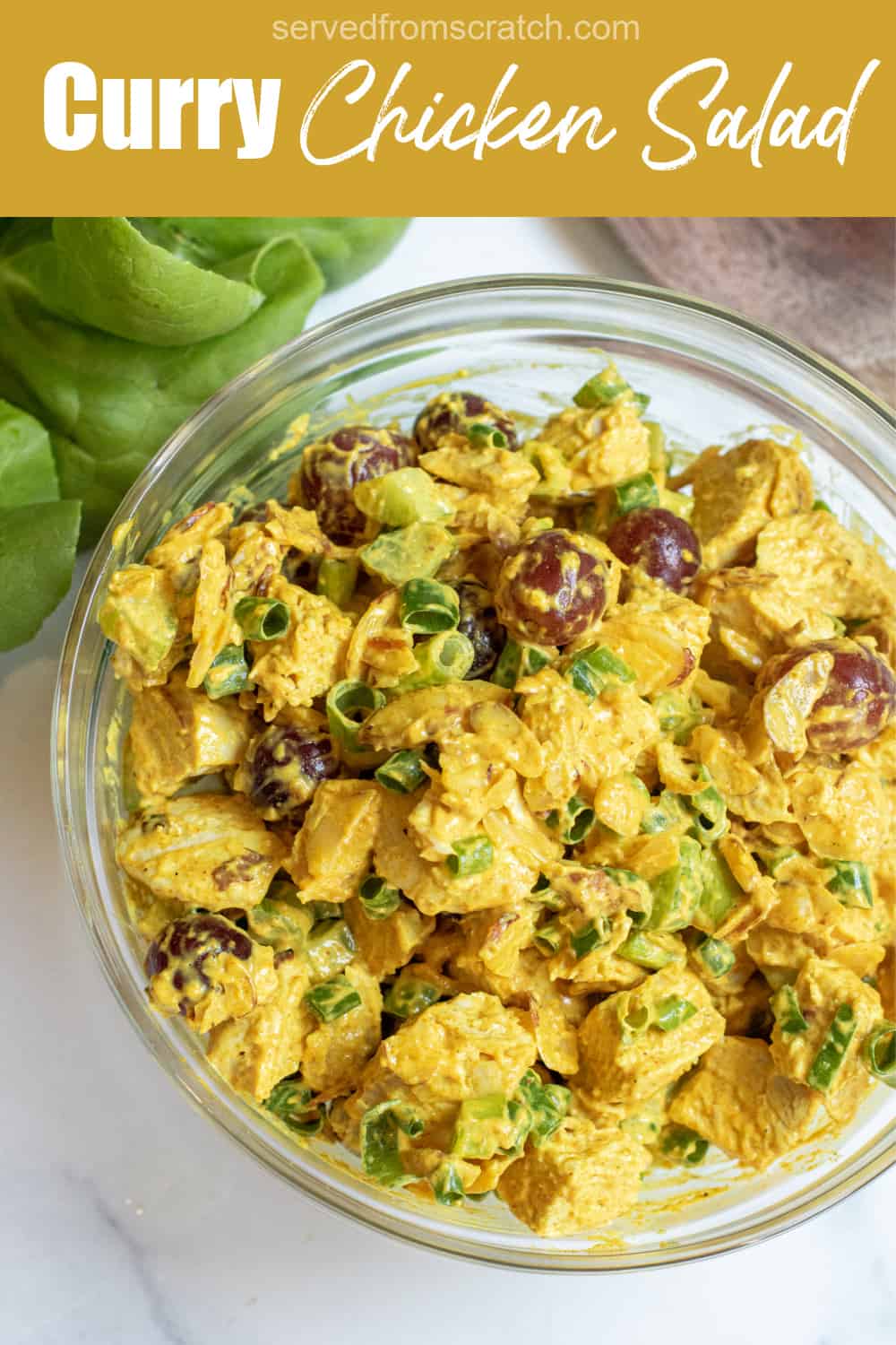 Curry Chicken Salad - Served From Scratch