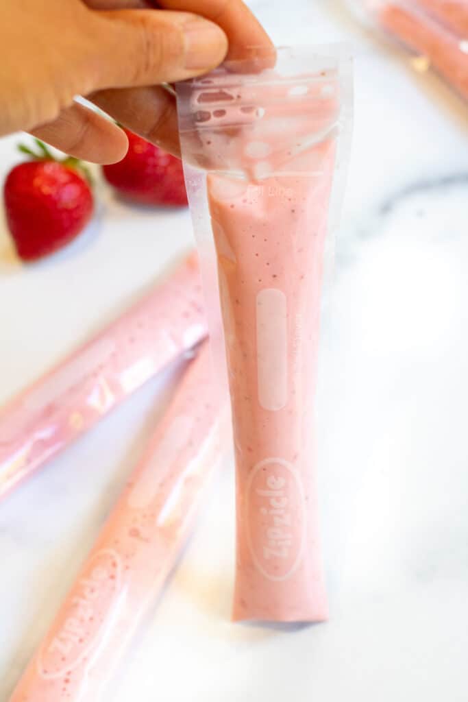 Homemade Strawberry Gogurt - Served From Scratch