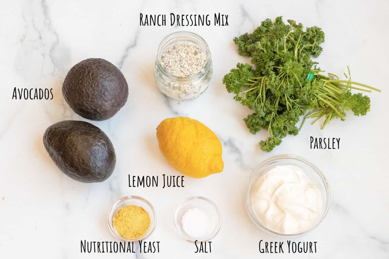 Avocado Ranch Dip - Served From Scratch