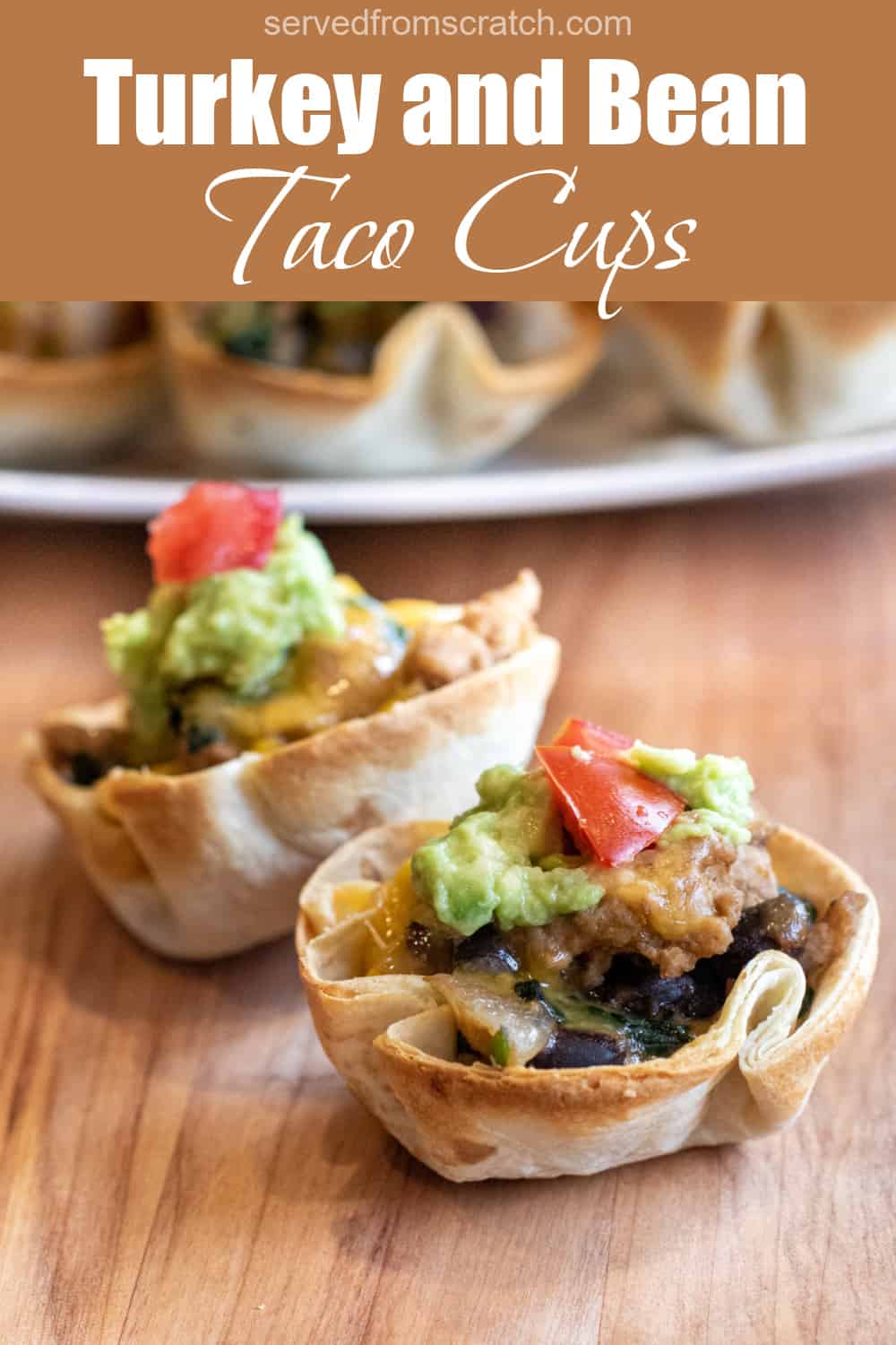 Turkey Taco Cups - Served From Scratch