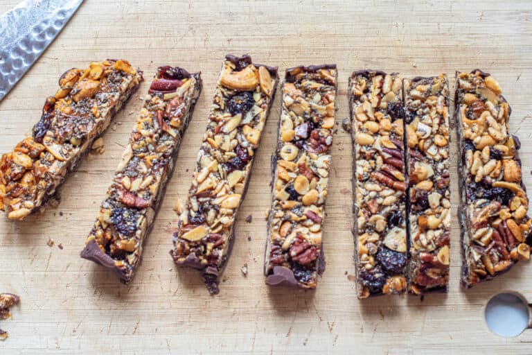 Chocolate Trail Mix Bars - Served From Scratch