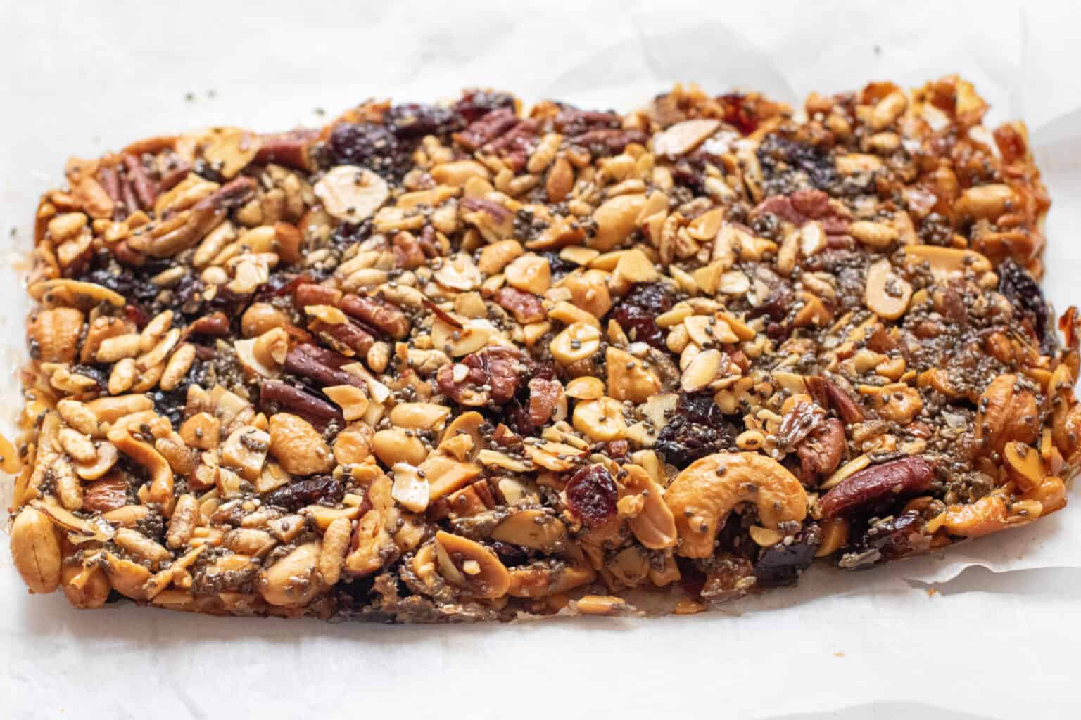 Chocolate Trail Mix Bars - Served From Scratch