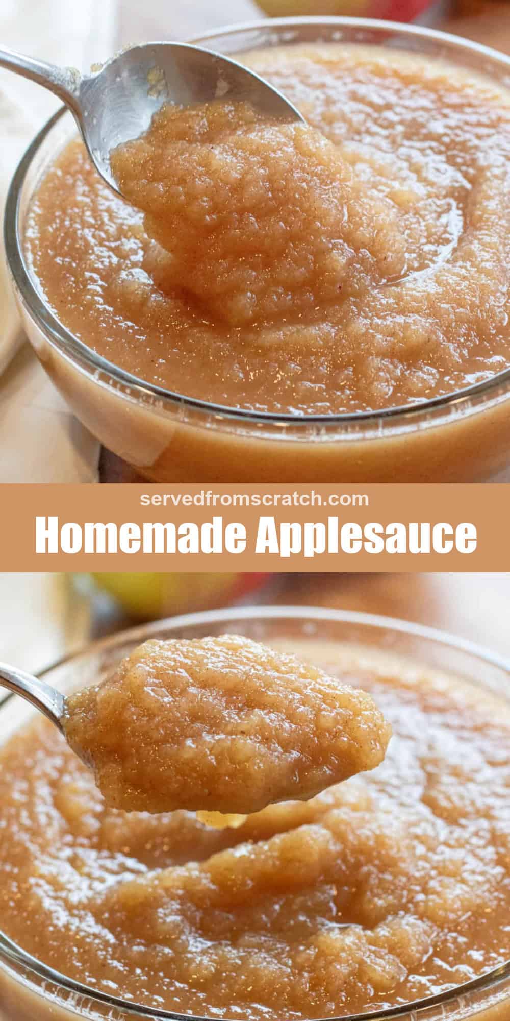 Easy Homemade Applesauce - Served From Scratch