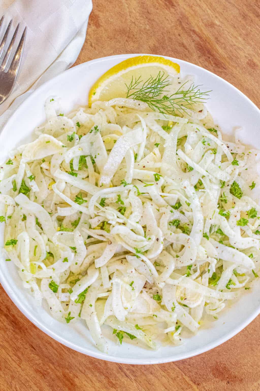 Simple Shaved Fennel Salad - Served From Scratch