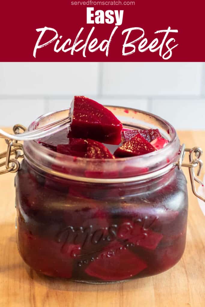 Easy Pickled Beets - Served From Scratch
