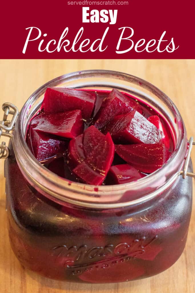 Easy Pickled Beets - Served From Scratch