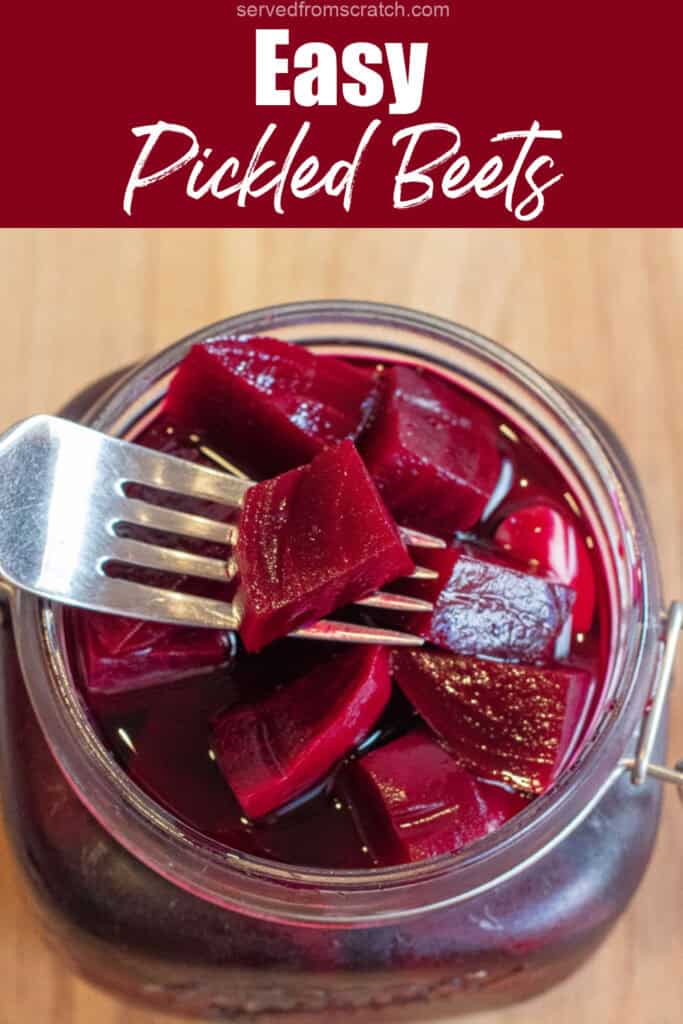 Easy Pickled Beets - Served From Scratch