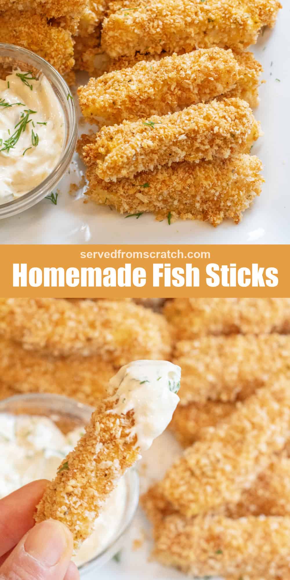 Homemade Fish Sticks - Served From Scratch