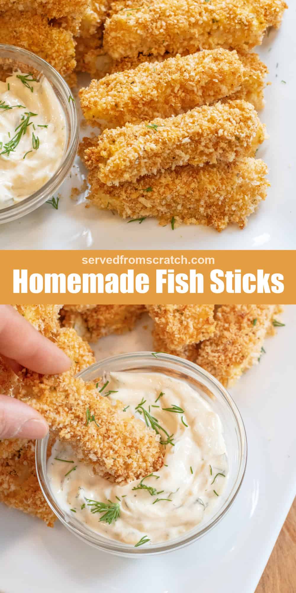 Homemade Fish Sticks - Served From Scratch