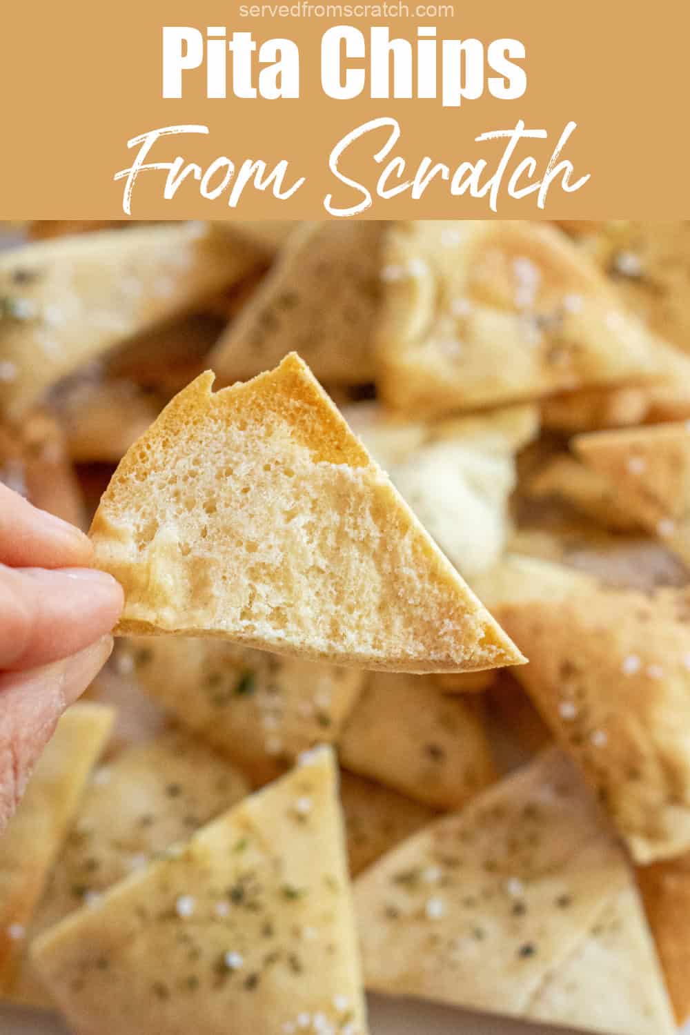 Pita Chips From Scratch - Served From Scratch