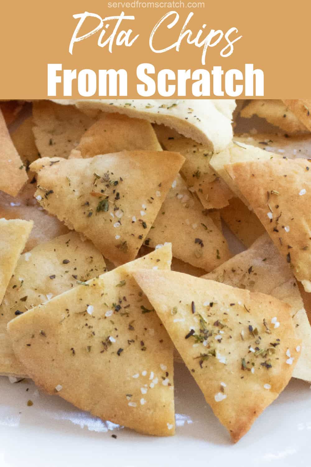 Pita Chips From Scratch - Served From Scratch