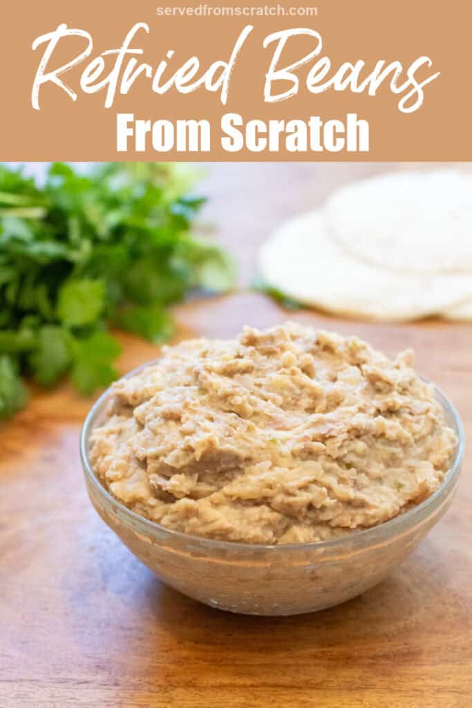 Refried Beans From Scratch - Served From Scratch