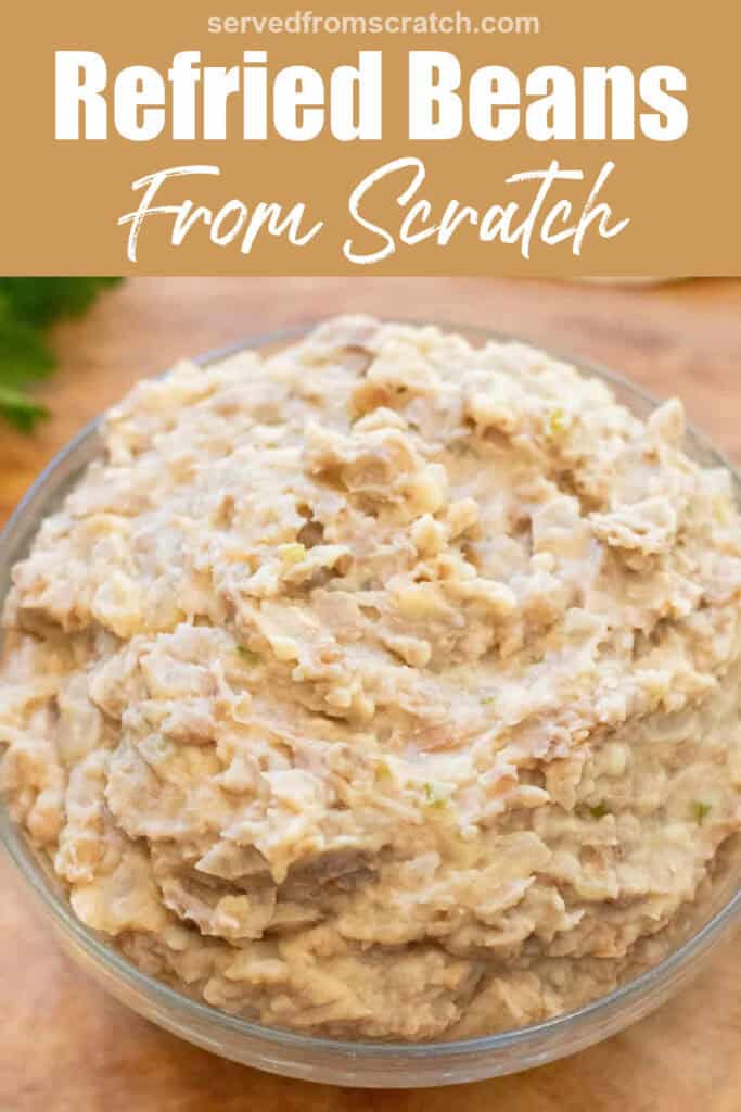 Refried Beans From Scratch - Served From Scratch