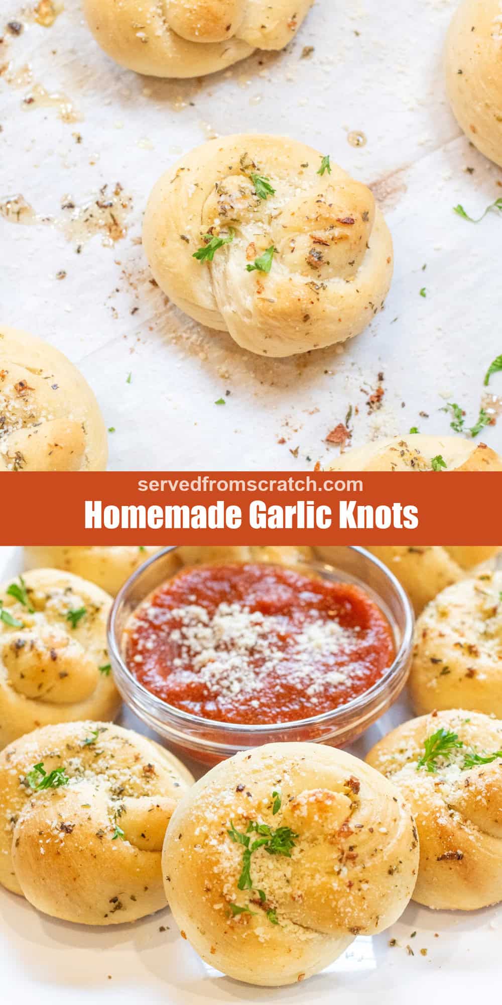 Easy Homemade Garlic Knots - Served From Scratch