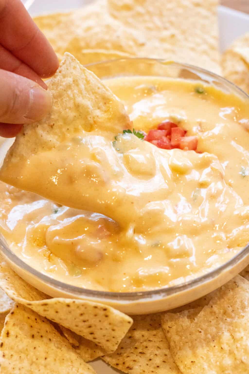 Easy Homemade Queso - Served From Scratch