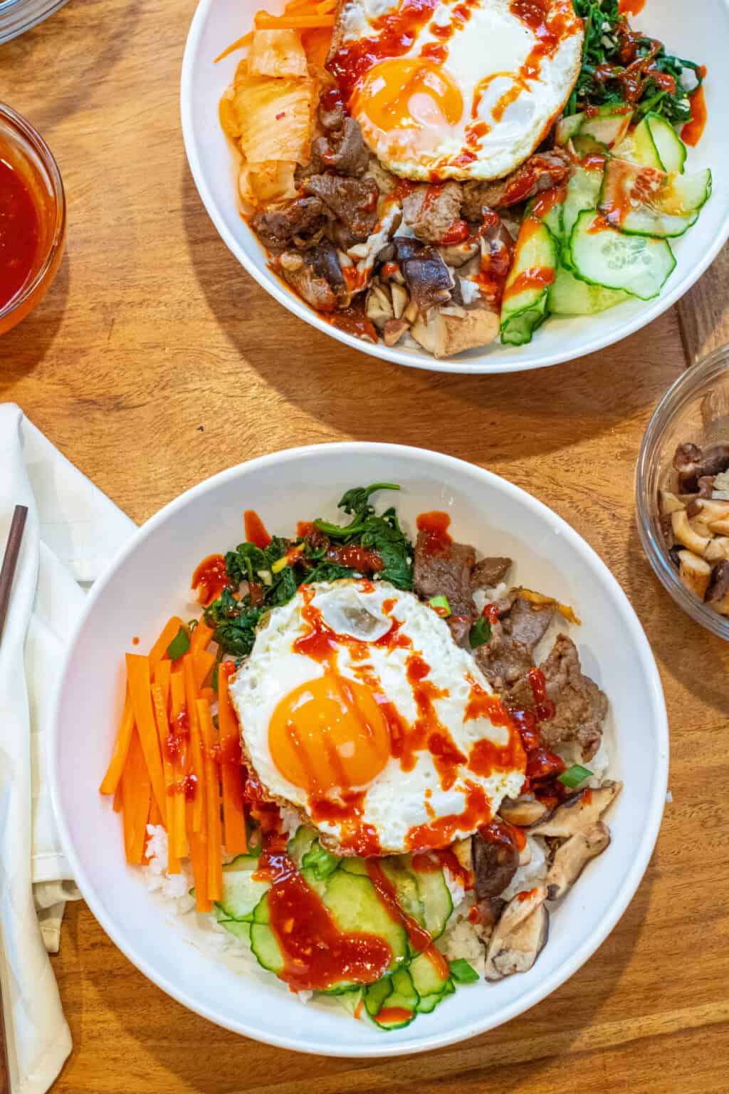 Homemade Bibimbap (비빔밥) - Served From Scratch