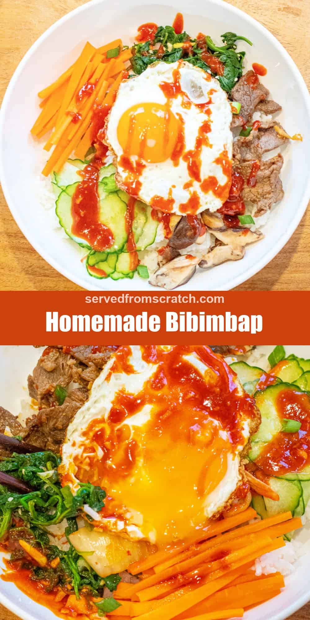 Homemade Bibimbap (비빔밥) - Served From Scratch