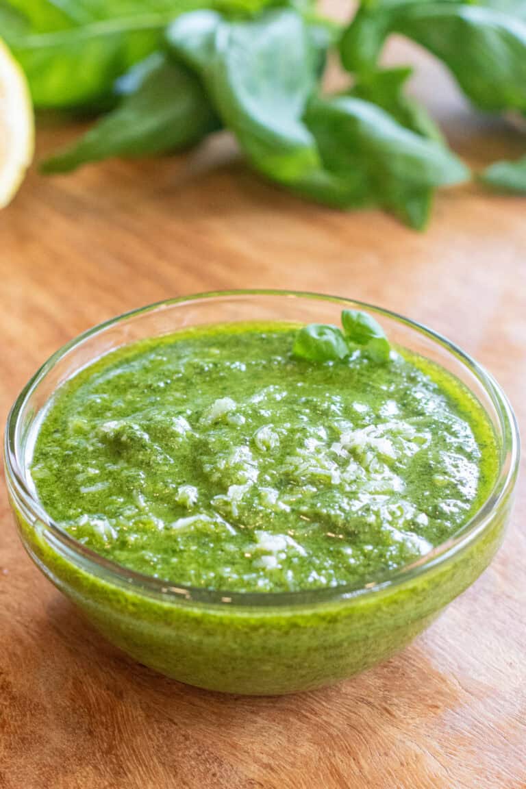 Easy Classic Pesto - Served From Scratch