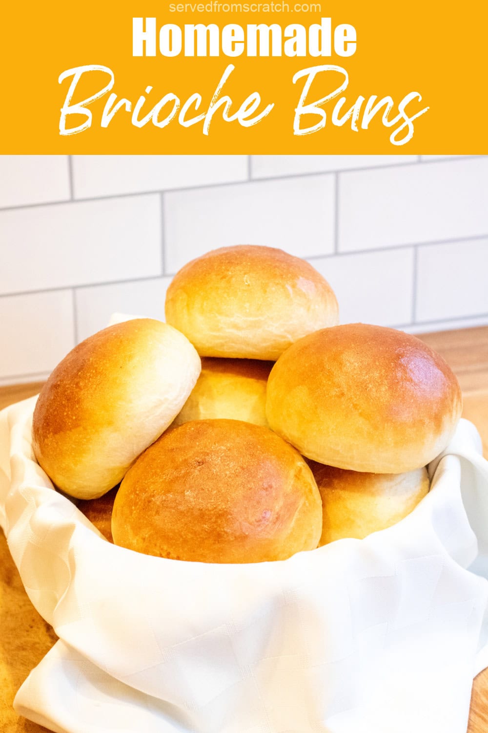 Homemade Brioche Buns - Served From Scratch