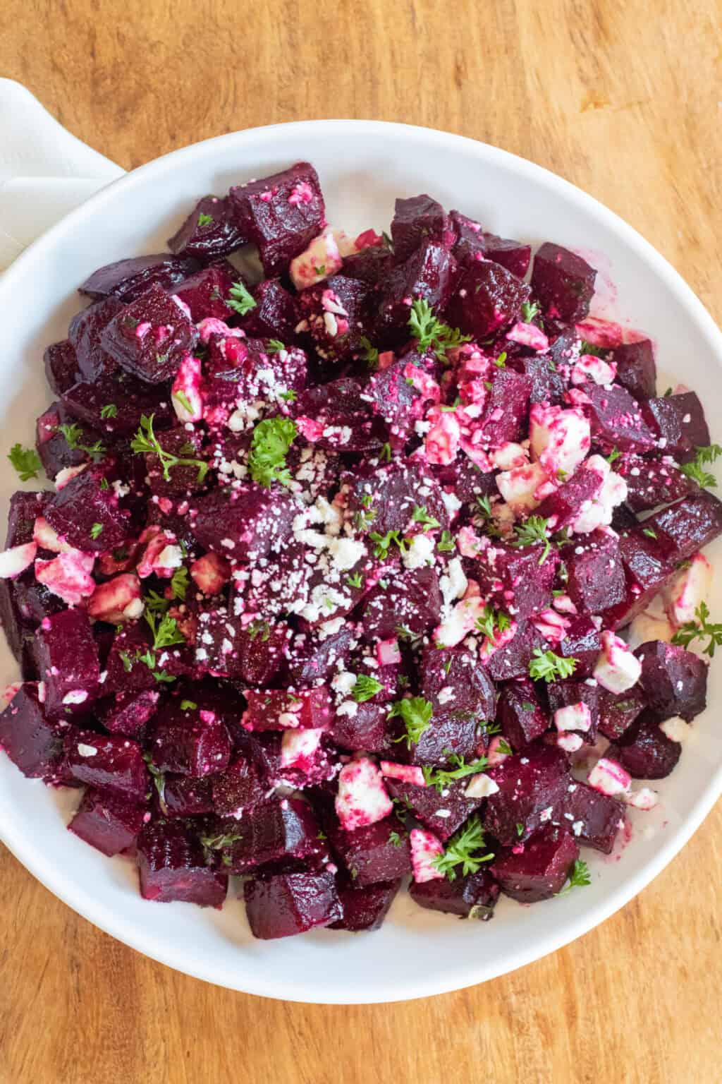 Roasted Beet and Feta Salad - Served From Scratch