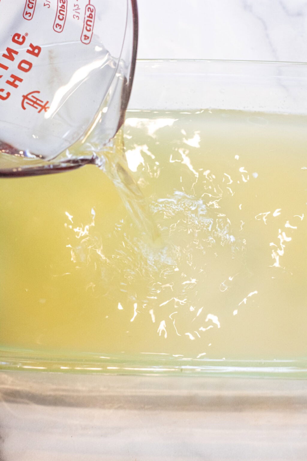 Lemon Basil Ice - Served From Scratch